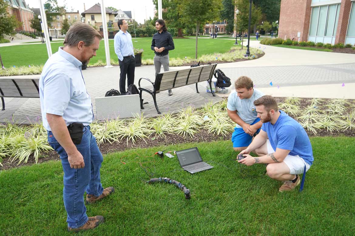 Meet the Snake Robot Designed by Wilkes Students That Might Change How ...