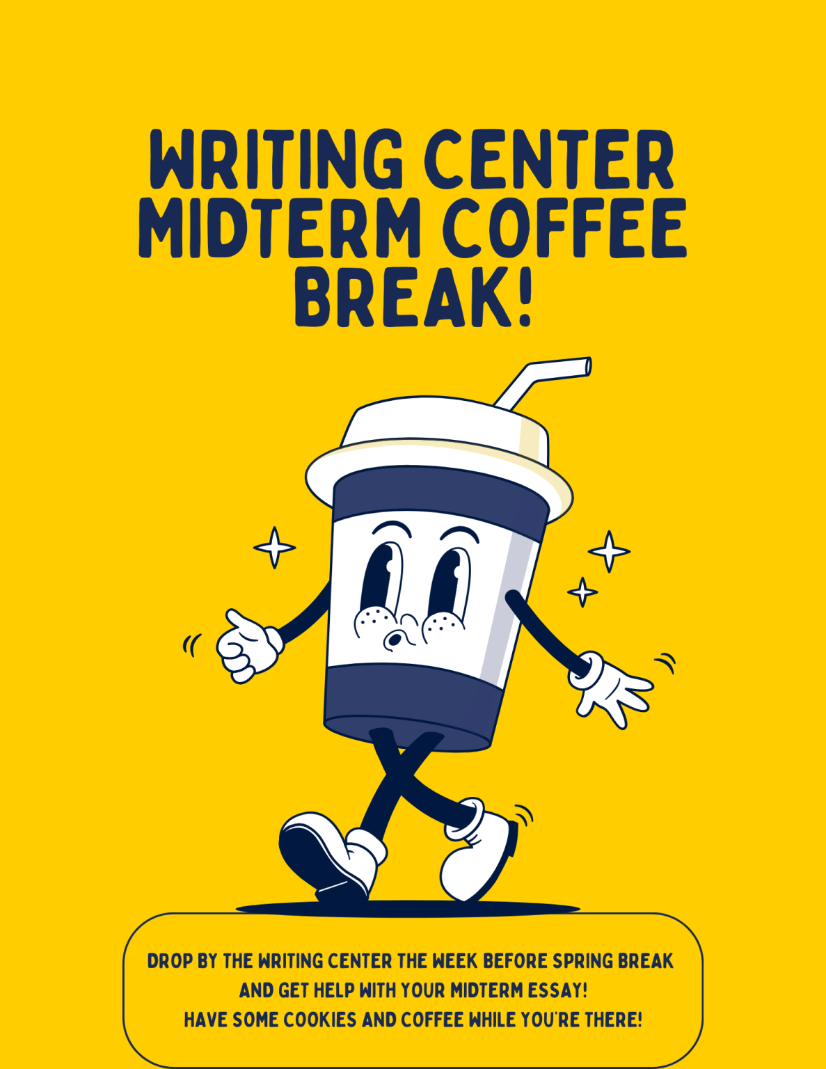 Writing Center Midterm Coffee Break – News@Wilkes
